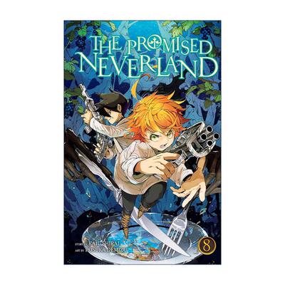 英文原版 约定的梦幻岛 漫画卷八 The Promised Neverland Vol.8 英文版 进口英语原版书籍