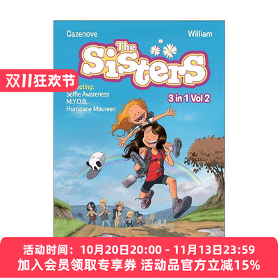 英文原版 The Sisters 3 in 1 Vol.2 姐妹3合1卷二 英文版 进口英语原版书籍