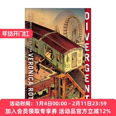 英文原版 Divergent 分歧者1 周年纪念版 英文版 进口英语原版书籍