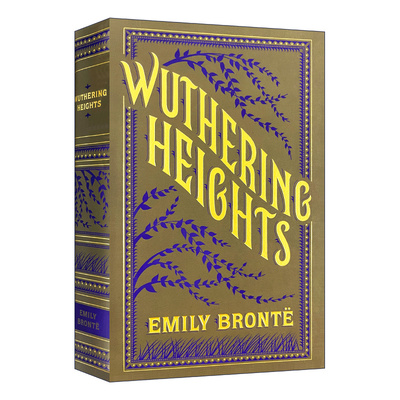 英文原版 Wuthering Heights 呼啸山庄 巴诺经典 皮革精装收藏版 英文版 进口英语原版书籍