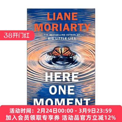 英文原版 Here One Moment 片刻之间 莱安·莫里亚蒂畅销新作 大小谎言作者 英文版 进口英语原版书籍