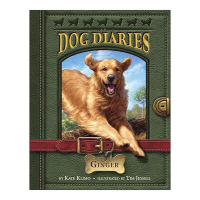 英文原版 Dog Diaries #1 Ginger 小狗日记系列01 儿童章节桥梁故事书 Kate Klimo 英文版 进口英语原版书籍