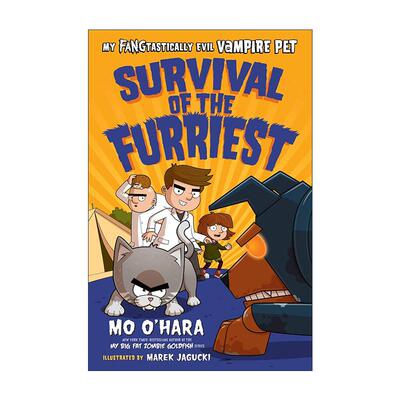 英文原版 Survival of the Furriest 我的邪恶吸血鬼宠物4 章节桥梁书 英文版 进口英语原版书籍