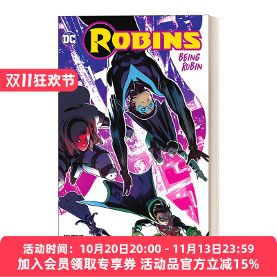 罗宾们的烦恼 英文原版 Robins Being Robin DC漫画 历代罗宾 英文版 进口英语原版书籍