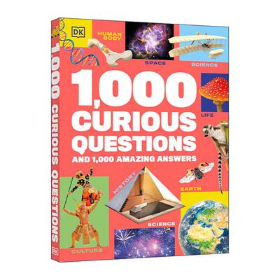 英文原版 1000 Curious Questions And 1000 Amazing Answers 1000个好奇的问题及答案 DK全彩 精装 英文版 进口英语原版书籍