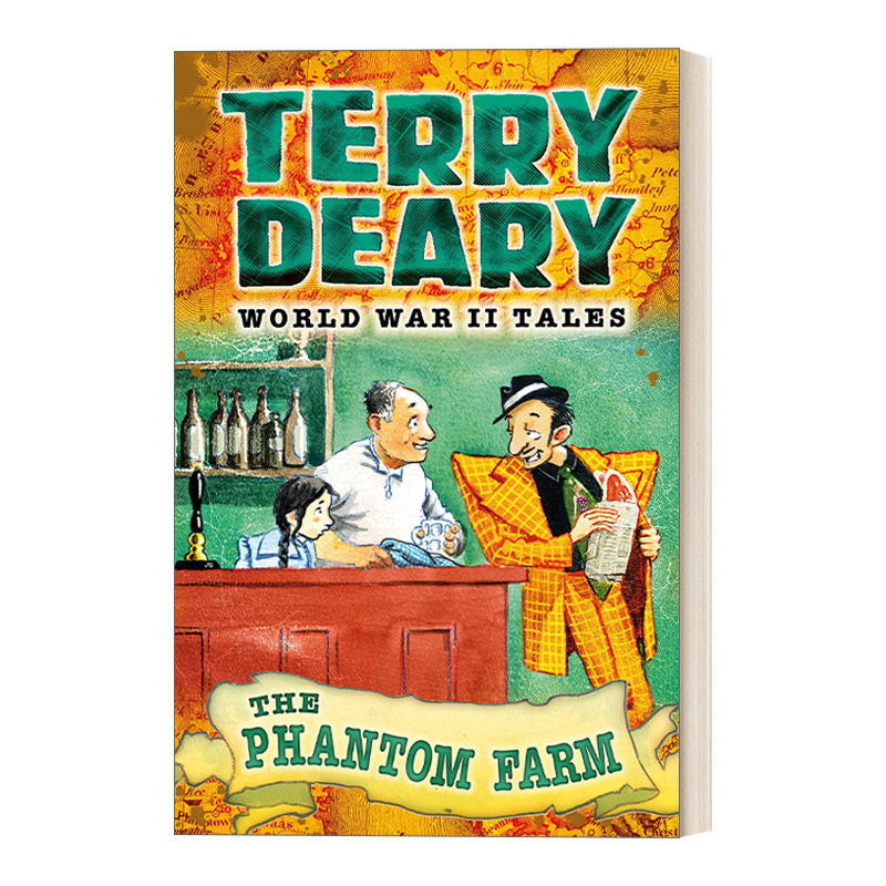 英文原版 World War II Tales The Phantom Farm 二战故事 幻影农场 可怕的历史Terry Deary 英文版 ...