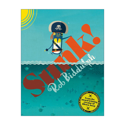 英文原版Sunk!船沉了大开绘本