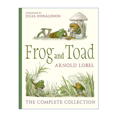 青蛙和蟾蜍 英文原版 精装故事集收藏版 Frog and Toad The Complete Collection 艾诺·洛贝尔经典儿童故事 英文版 进口书籍