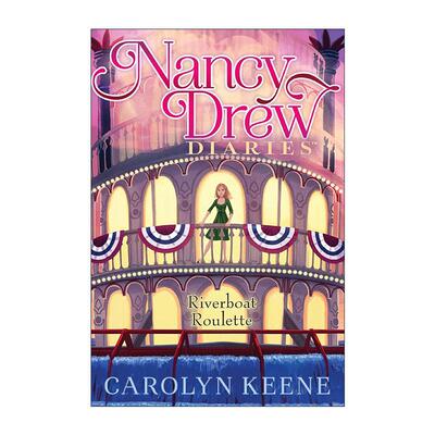 英文原版 Riverboat Roulette 南希德鲁日记14 神探南茜 英文版 进口英语原版书籍