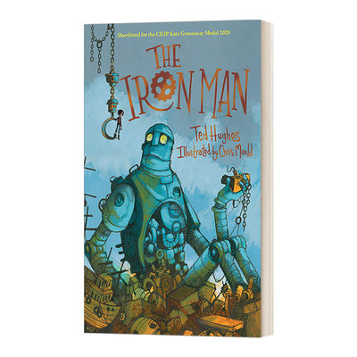 英文原版 The Iron Man 铁人 插图版 平装 泰德·休斯 英文版 进口英语原版书籍