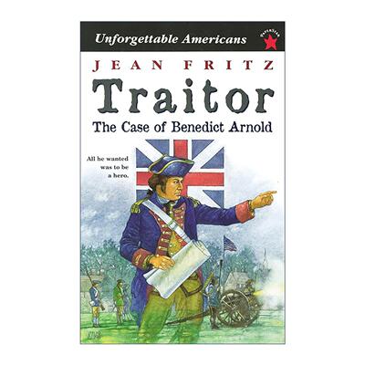 英文原版 Traitor 叛徒 贝内迪克特·阿诺德案 儿童历史传记 ALA优秀童书奖 纽伯瑞奖得主琼·弗里茨 英文版 进口英语原版书籍
