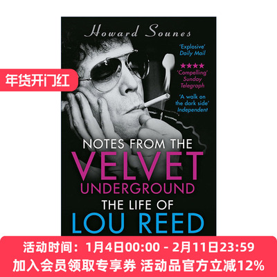 英文原版 Notes from the Velvet Underground 地下丝绒笔记 卢·里德传记 英文版 进口英语原版书籍