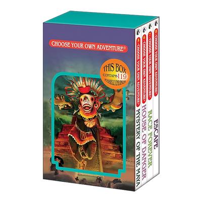英文原版 Choose Your Own Adventure 4-Book Boxed Set #2 惊险岔路口系列 5-8册盒装套装 儿童小说 英文版 进口英语原版书籍