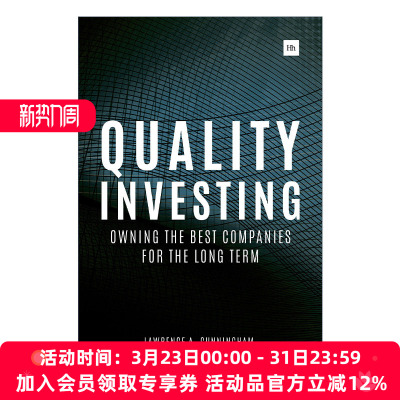 英文原版 Quality Investing Owning the best companies for the long term 价值投资者的护城河 精装 英文版 进口英语原版书籍