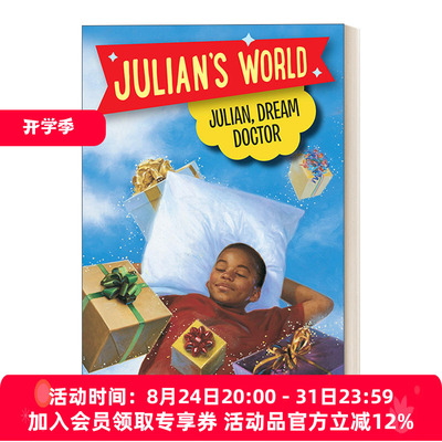 英文原版 Julian  Dream Doctor 朱利安的世界系列 朱利安，梦中医生 兰登经典儿童文学 章节桥梁书 Lis Toft 英文版 进口英语书籍