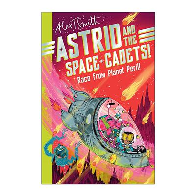 英文原版 Astrid and the Space Cadets Race from Planet Peril 阿斯特丽德和太空学员 来自危险星球的种族 进口英语原版书籍