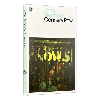 英文原版小说 Cannery Row 罐头厂街 约翰·斯坦贝克 现代经典 英文版 进口英语原版书籍 搭伊甸之东East of Eden