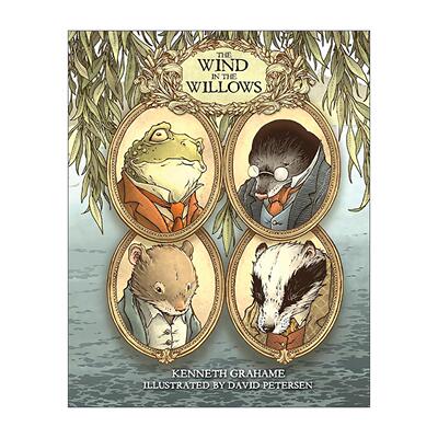 英文原版 The Wind in the Willows With Illustrations by David Petersen 英文版 进口英语原版书籍