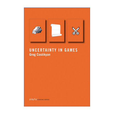 不确定的游戏 英文原版 Uncertainty in Games 谜 超级马里奥 大富翁 高级游戏设计师Greg Costikyan 英文版 进口英语原版书籍