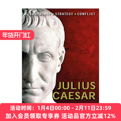 英文原版 Julius Caesar 历史上著名的指挥官系列 尤利乌斯·恺撒 插图历史 英文版 进口英语原版书籍
