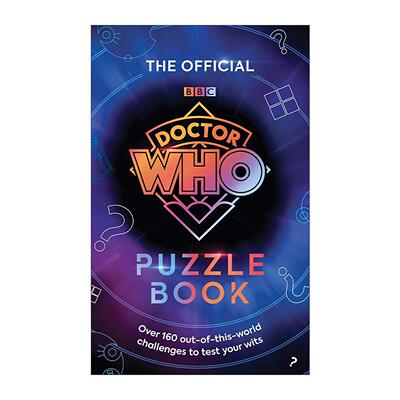 英文原版 The Official Doctor Who Puzzle Book 神秘博士官方谜题书 160道神秘博士知识挑战 英文版 进口英语原版书籍