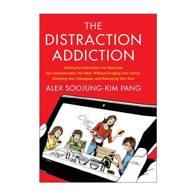 英文原版 The Distraction Addiction 不分心 如何有计划有步骤地进行高效自控 精装 英文版 进口英语原版书籍