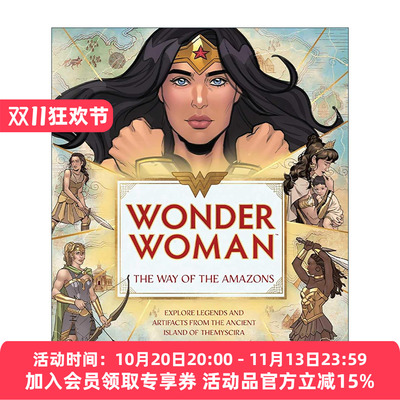 英文原版 Wonder Woman The Way of the Amazons 英文版 进口英语原版书籍