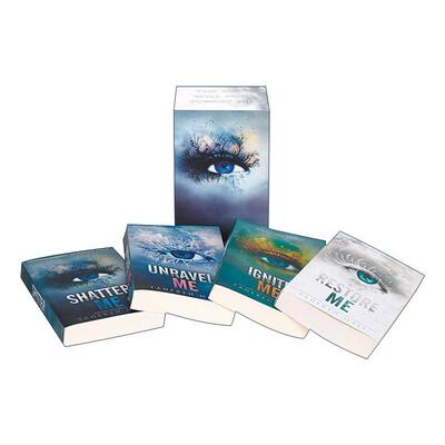 英文原版 Shatter Me Series 4-Book Box Set 我不是一个怪物4本盒装 被诅咒的少女 英文版 进口英语原版书籍