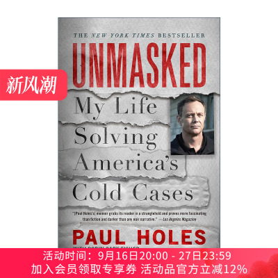 英文原版 Unmasked 追缉恶人杀人魔 侦查探员Paul Holes的职业故事 英文版 进口英语原版书籍