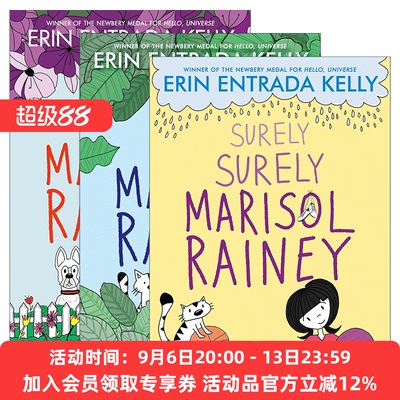 英文原版 Marisol Rainey 马里索尔雷尼系列1-3册 友谊故事 英文版 进口英语原版书籍