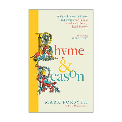 英文原版 Rhyme & Reason 韵律与理性 英国诗歌简史 精装 六个世纪的英国诗歌史 英文版 进口英语原版书籍