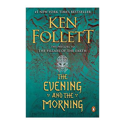 英文原版 The Evening and the Morning 暗夜与黎明 中世纪三部曲前传 圣殿春秋 肯·福莱特 英文版 进口英语原版书籍