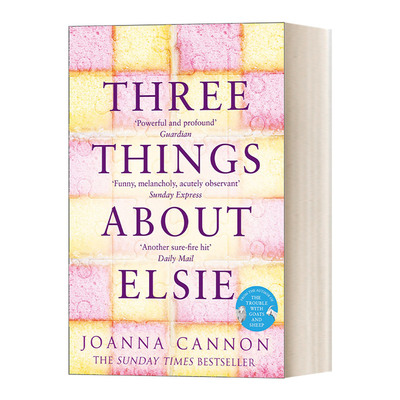 英文原版 Three Things About Elsie 爱 洋葱和惠特比 乔安娜·坎农畅销小说 英文版 进口英语原版书籍