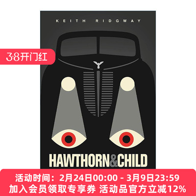 英文原版 Hawthorn and Child 霍桑奇尔德探案 Keith Ridgway 爱尔兰时报评选21世纪百佳爱尔兰文学作品 英文版 进口英语原版书籍