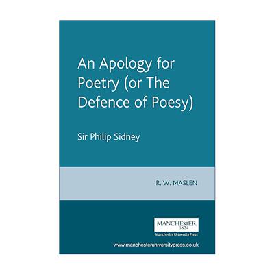 英文原版 An Apology for Poetry (or the Defence of Poesy) 为诗辩护 菲利普?锡德尼 全面修订扩展定本 文艺复兴文学批评