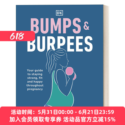 英文原版 Bumps and Burpees 孕妇健身运动指南 英文版 进口英语原版书籍