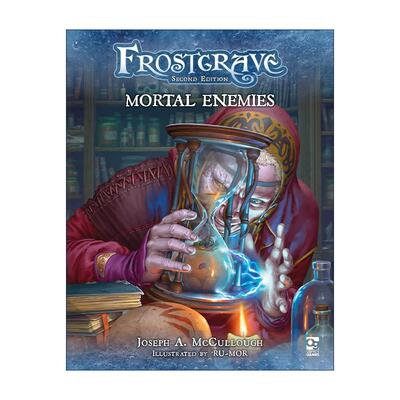 英文原版 Frostgrave Mortal Enemies 冰霜坟 不共戴天 Osprey桌游指南 英文版 进口英语原版书籍