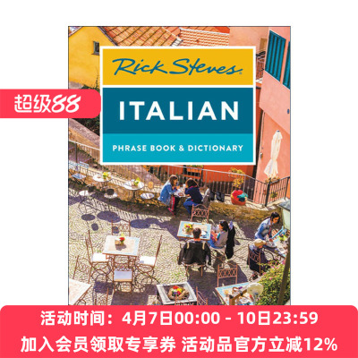 英文原版 Rick Steves Italian Phrase Book & Dictionary 意大利语短语字典书 旅游指南 旅游专家史蒂夫里奇 进口英语原版书籍