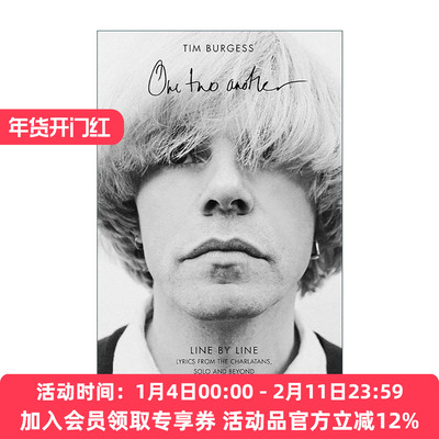 英文原版 One Two Another 英国摇滚乐队The Charlatans 歌词解读赏析 英文版 进口英语原版书籍