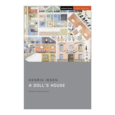 英文原版 A Doll’s House 玩偶之家 易卜生戏剧 附评论及注释 英文版 进口英语原版书籍