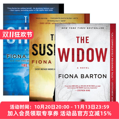 英文原版小说 Kate Waters系列 套装3册 只有她知道作者Fiona Barton菲欧娜·巴顿 英文版 进口英语原版书籍