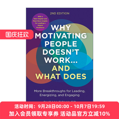 英文原版 Why Motivating People Doesn't Work and What Does 为什么激励不起作用 第二版 动机科学 领导企业管理指南 生产微服务