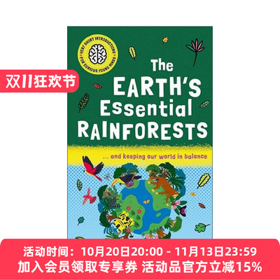 英文原版 Very Short Introductions for Curious Young Minds The Earth's Essential Rainforests 地球上不可或缺的热带雨林
