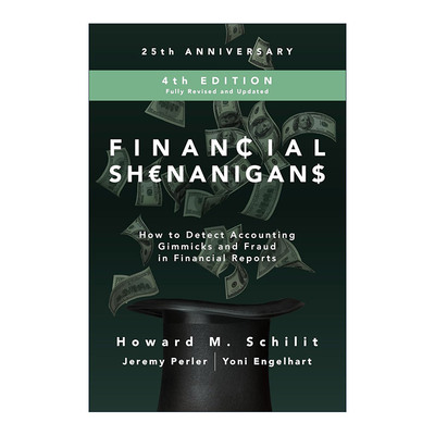 英文原版 Financial Shenanigans 财务诡计 如何识别财务报告中的会计诡计和舞弊 精装第4版 英文版 进口英语原版书籍
