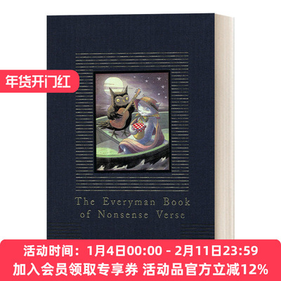 英文原版 The Everyman Book of Nonsense Verse 胡诌诗集 Everyman精装收藏版 儿童经典系列 英文版 进口英语原版书籍