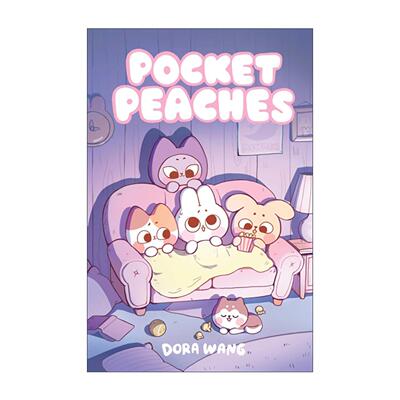 英文原版 Pocket Peaches 桃子太郎 精装图像小说 英文版 进口英语原版书籍