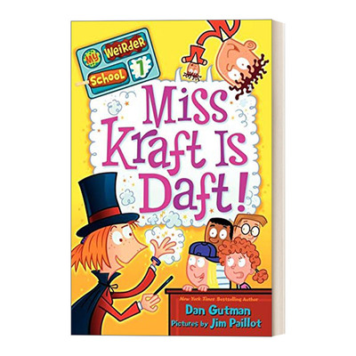 疯狂学校第三季7 英文原版 My Weirder School 7 Miss Kraft Is Daft 英文版 进口英语原版书籍