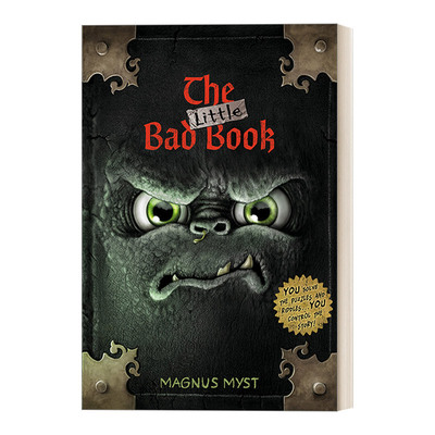 英文原版 The Little Bad Book #1 小坏书系列1 儿童怪异有趣故事少儿趣味插画精装绘本 Magnus Myst 英文版 进口英语原版书籍