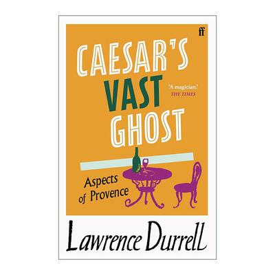 英文原版 Caesar's Vast Ghost 凯撒的巨大幽灵 劳伦斯·达雷尔 普罗旺斯系列 英文版 进口英语原版书籍