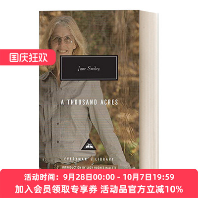 英文原版 A Thousand Acres 一千英亩 简·斯迈利 Everyman精装收藏版 英文版 进口英语原版书籍